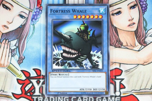 Yugioh Fortress Whale SBSC-EN015 1st Edition Common | eBay