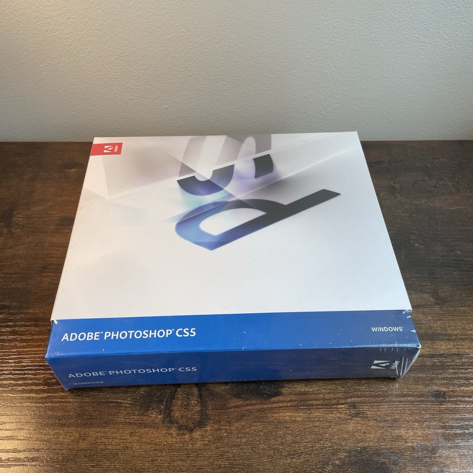 Adobe Photoshop CS5 for Windows with Serial Number SEALED | eBay