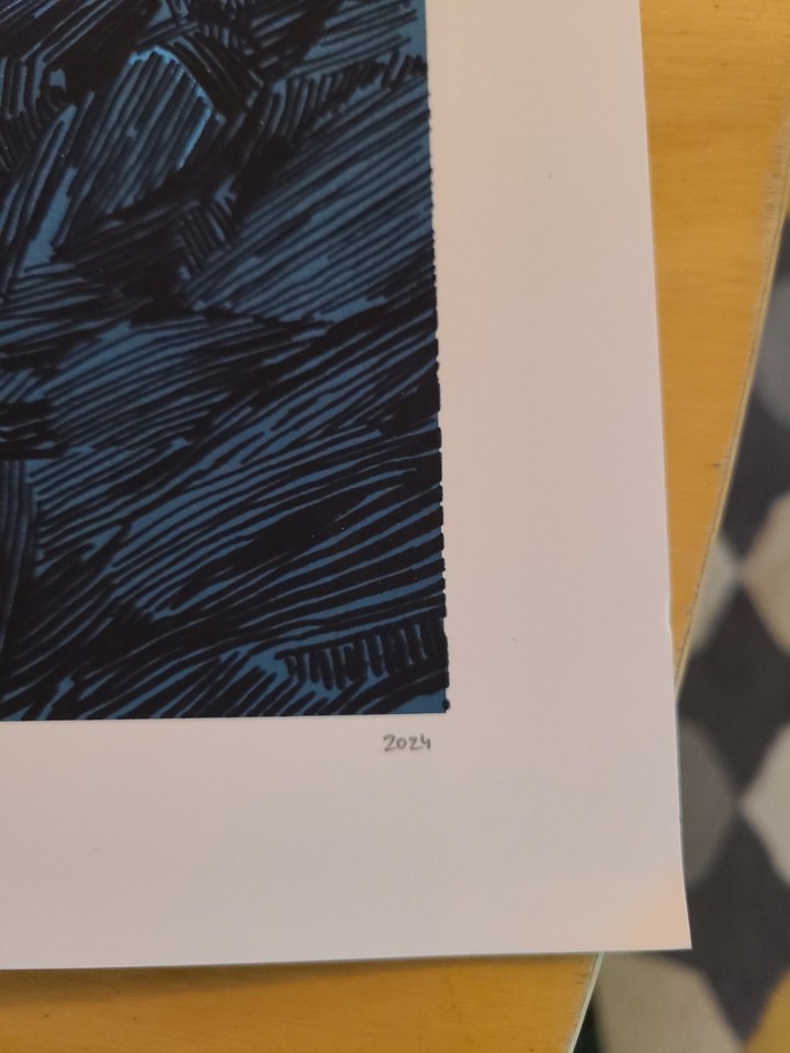 ZELDA Temple of Time GID Tim Doyle SIGNED Print GLOW Breath of the Wild ...