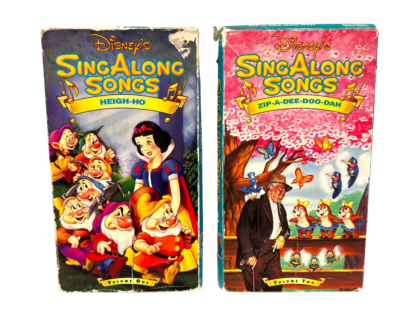 Disney Sing Along Songs VHS Video Cassette Tape Lot of 6 Snow White ...