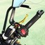 [USEEZ] HandleBar type Motorcycle Full-Face Helmet Lock. Anti-Theft ...