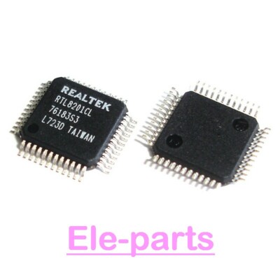 5 PCS RTL8201CL QFP-48 RTL8201 Fast Etherent Phyceiver Integrated ...