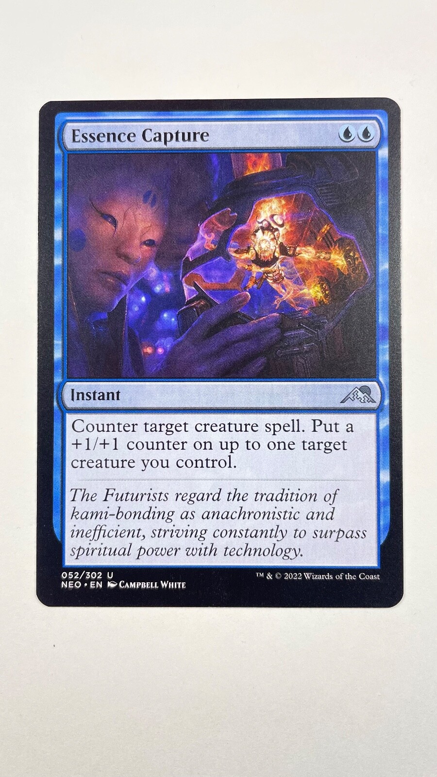 MTG Kamigawa Neon Dynasty Essence Capture 052/302 Magic the Gathering ...