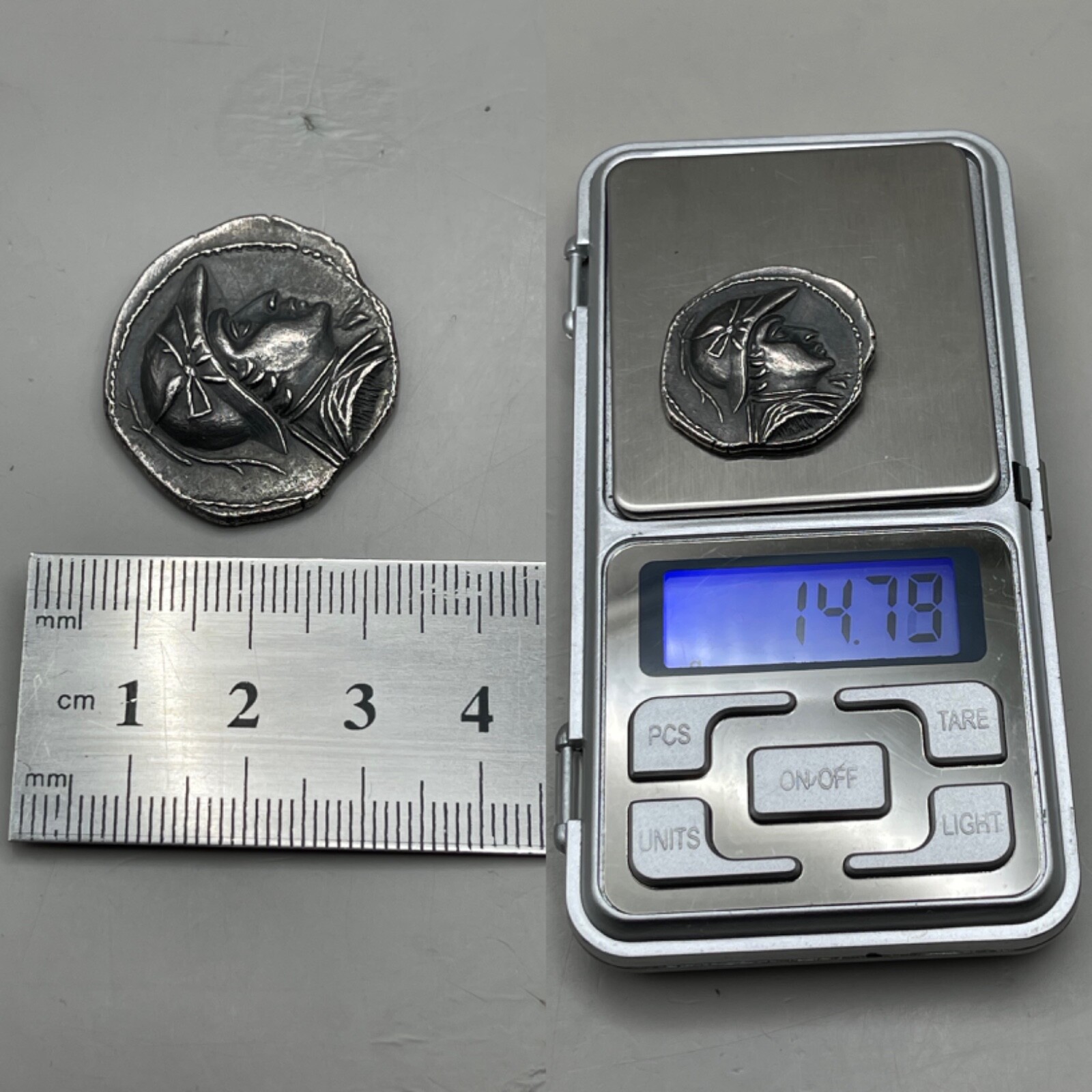 Wonderful old Roman solid Silver coin Rare unique coin | eBay