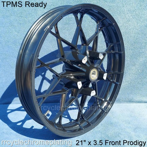 Gloss Black 21" Prodigy Front Wheel 08-24 Ultra Glide FLTR FLHTC ...