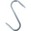 10 x 100mm Long THICK POINTED S HOOKS Kitchen Hanger Butcher Meat Sharp ...