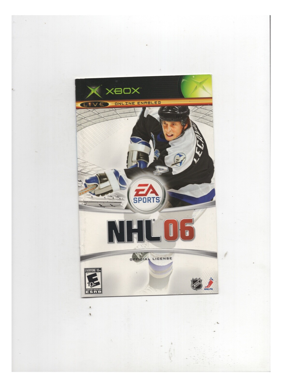 NHL 06 Original Xbox MANUAL ONLY Authentic No Tracking | eBay
