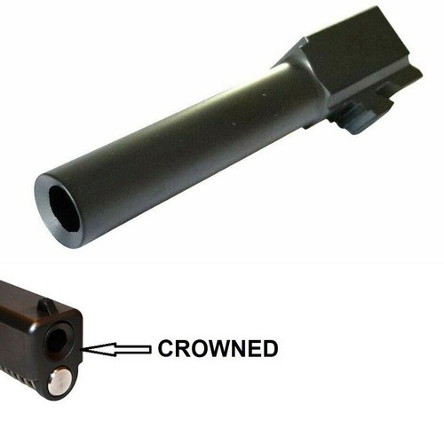 Black Stainless Steel Barrel For Glock 43 43X Barrel 9mm G43 G43X DLC ...