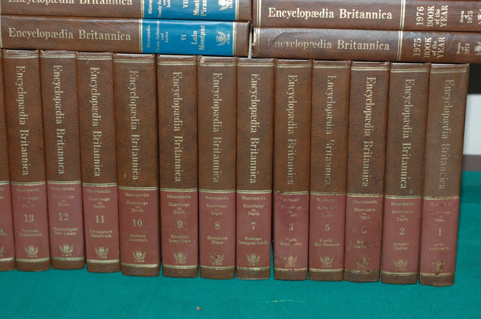 Encyclopedia Britannica 37 Vol 1974 15th Edition MACROPEDIA MICROPEDIA ...