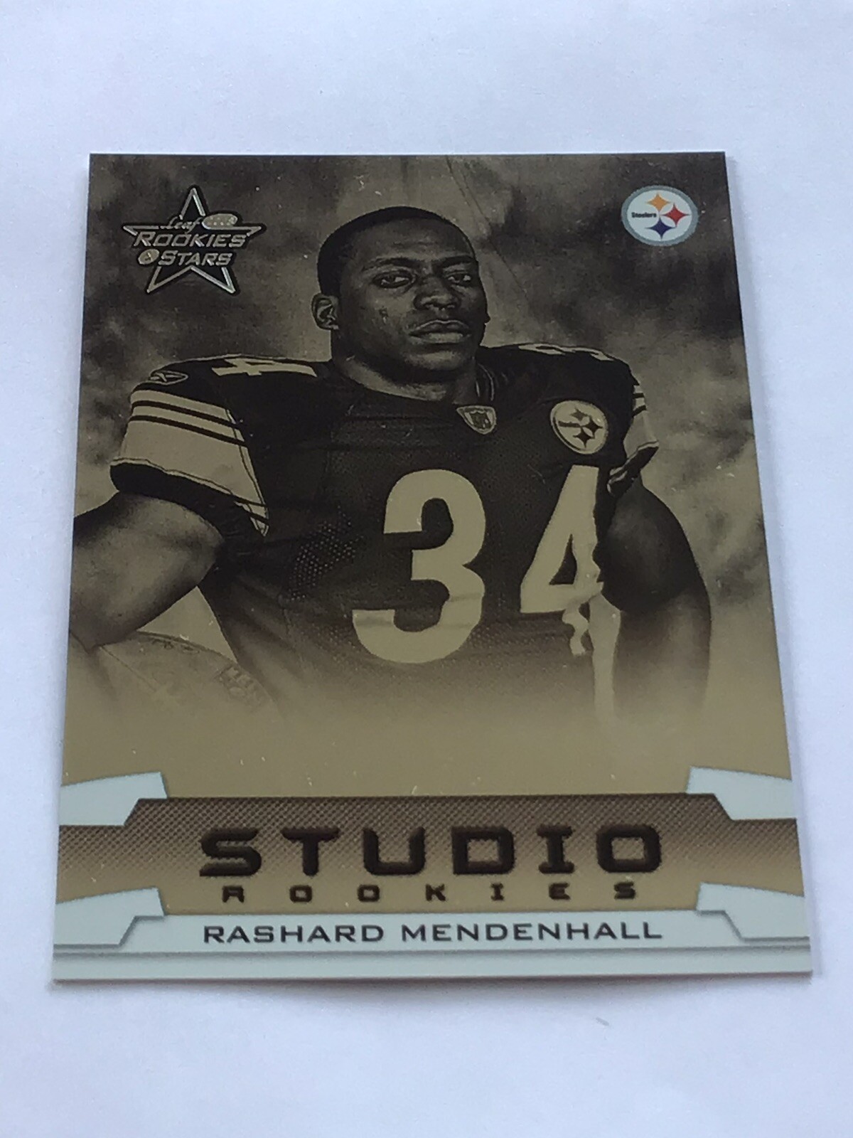 2008 Leaf Rookies & Stars Rashard Mendenhall Studio Rookie #372/1000 ...