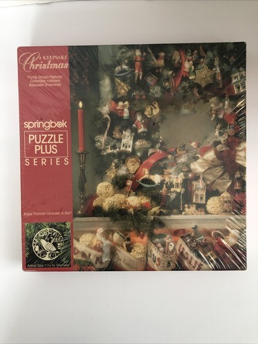 Hallmark Puzzle A Keepsake Christmas Springbok Vintage Sealed | eBay