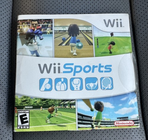 Wii Sports - Nintendo Wii Game 2006 W/ Manual Complete - Tested/ Works ...