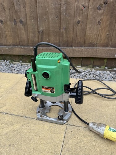 Hitach Koki 110v,1570w, 1/2” Collet Plunge Router Model M12V | eBay UK
