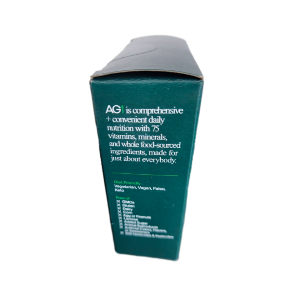 AG1 Athletic Greens 5 Travel Packs Daily Nutrition Vitamins Minerals ...