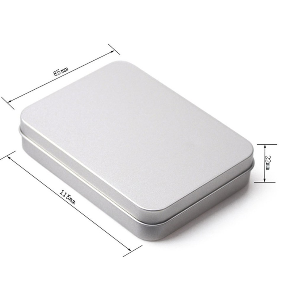 4pcs Mini Tinplate Boxes Portable Candy Box Containers Packaging ...