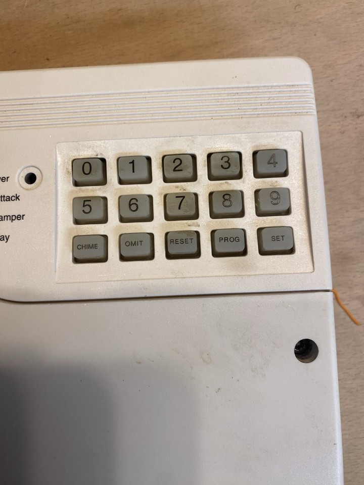 ADE Optima Compact Accenta intruder alarm panel built in keypad | eBay UK
