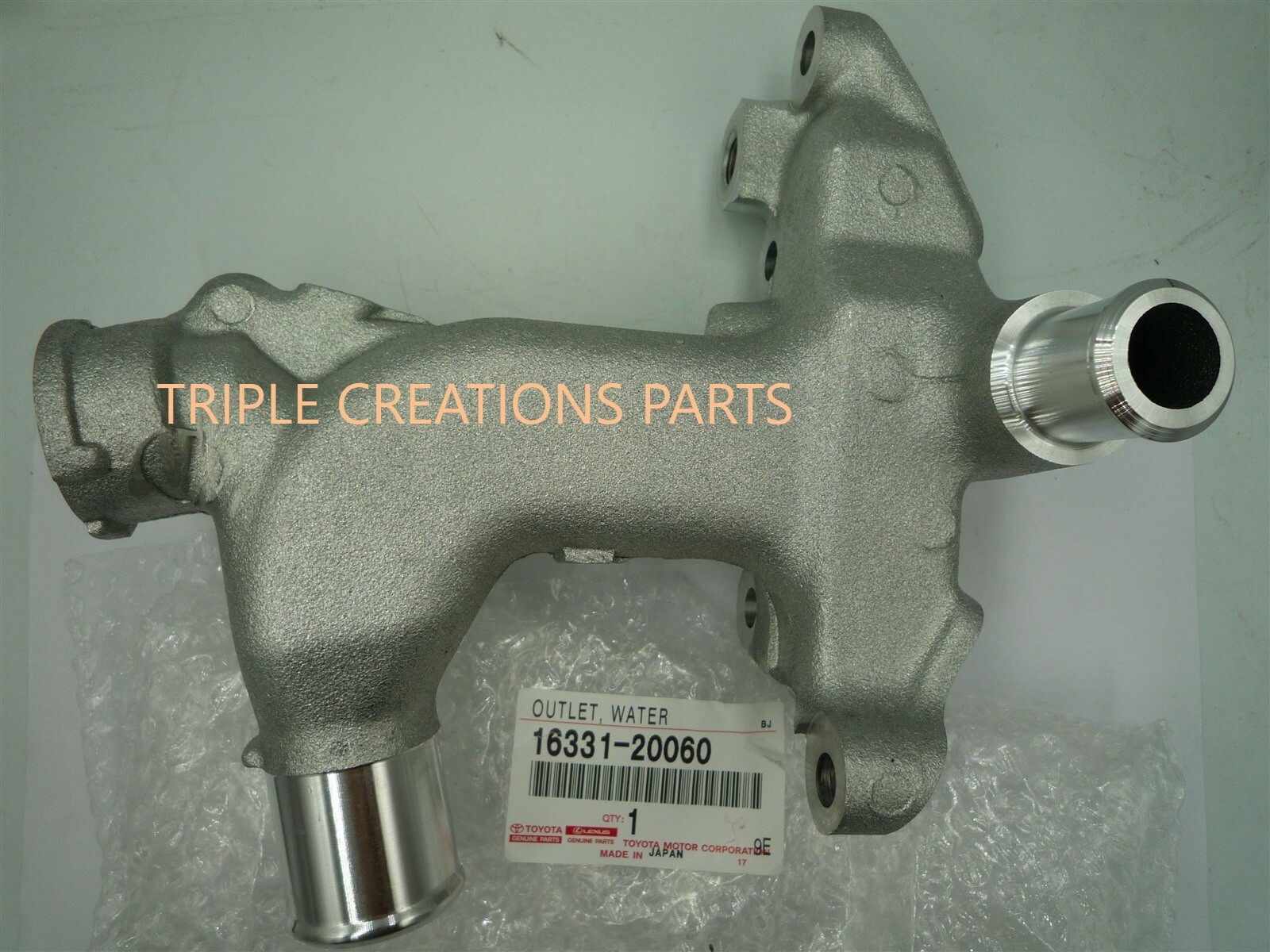 Genuine 16331-20060 Lexus ES300 ES330 Camry Solara MCV30 Water Outlet ...
