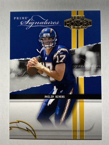 PHILIP RIVERS 2004 Playoff Honors Prime Signature Preview #PS24 RC 550/ ...