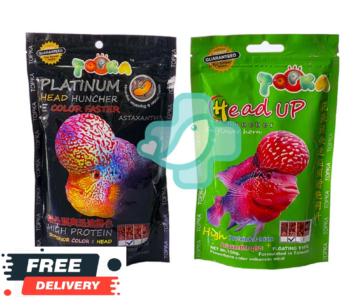 Flowerhorn Fish Food For Head Growth