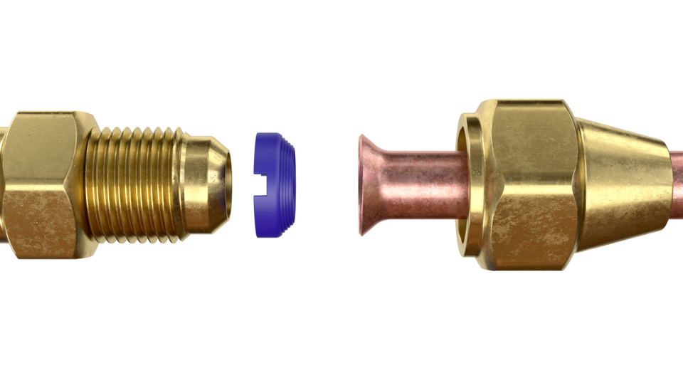 DIY Flare Seal Ductless Mini Split Pack HVAC stop Flare leaks FlareSeal ...