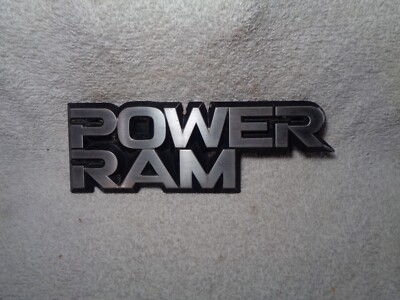 Mopar 1980's Dodge Ram Power Ram Emblem | eBay