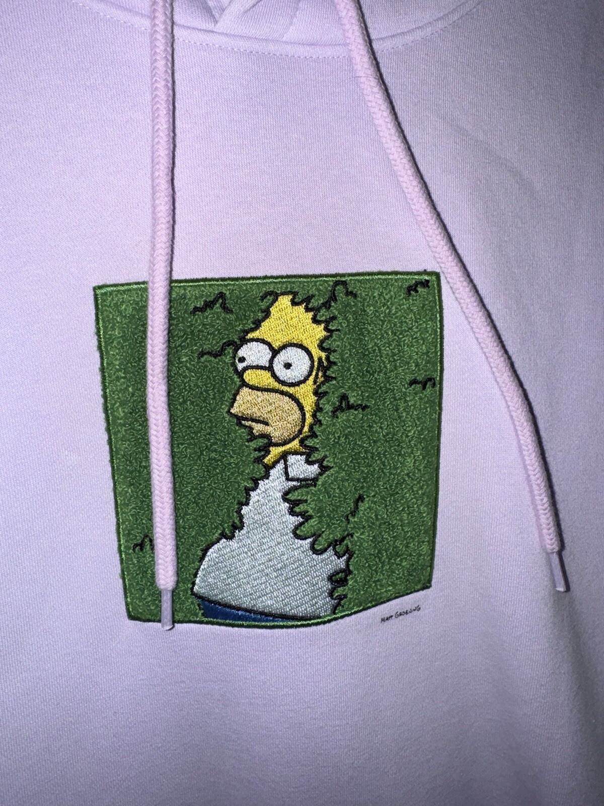 H & M The Simpsons Homer MEME Regular Fit Lilac Hoodi… - Gem