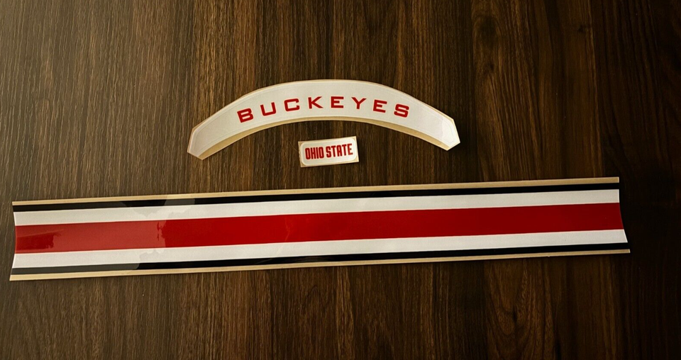 Ohio State Buckeyes Riddell Speed Full Size Football Helmet Stripe ...