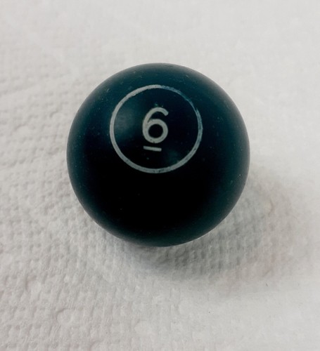 1972 Pivot Pool Tabletop Game Replacement Part Green Solid 6 Ball ...