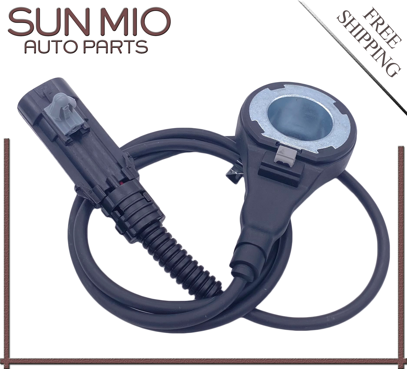 Front ABS Wheel Speed Sensor For Harley Fatboy FLSTF Softail Slim FLS ...