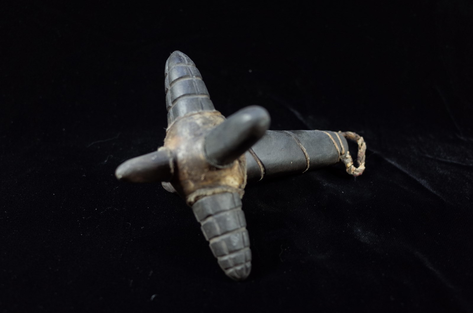 Pre-Columbian MesoAmerican Carved Stone Club Weapon | eBay