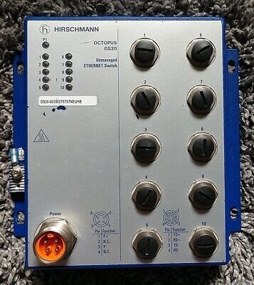Hirschmann OCTOPUS OS2O-001000T5T5NEUHB Unmanaged Ethernet Switch | eBay