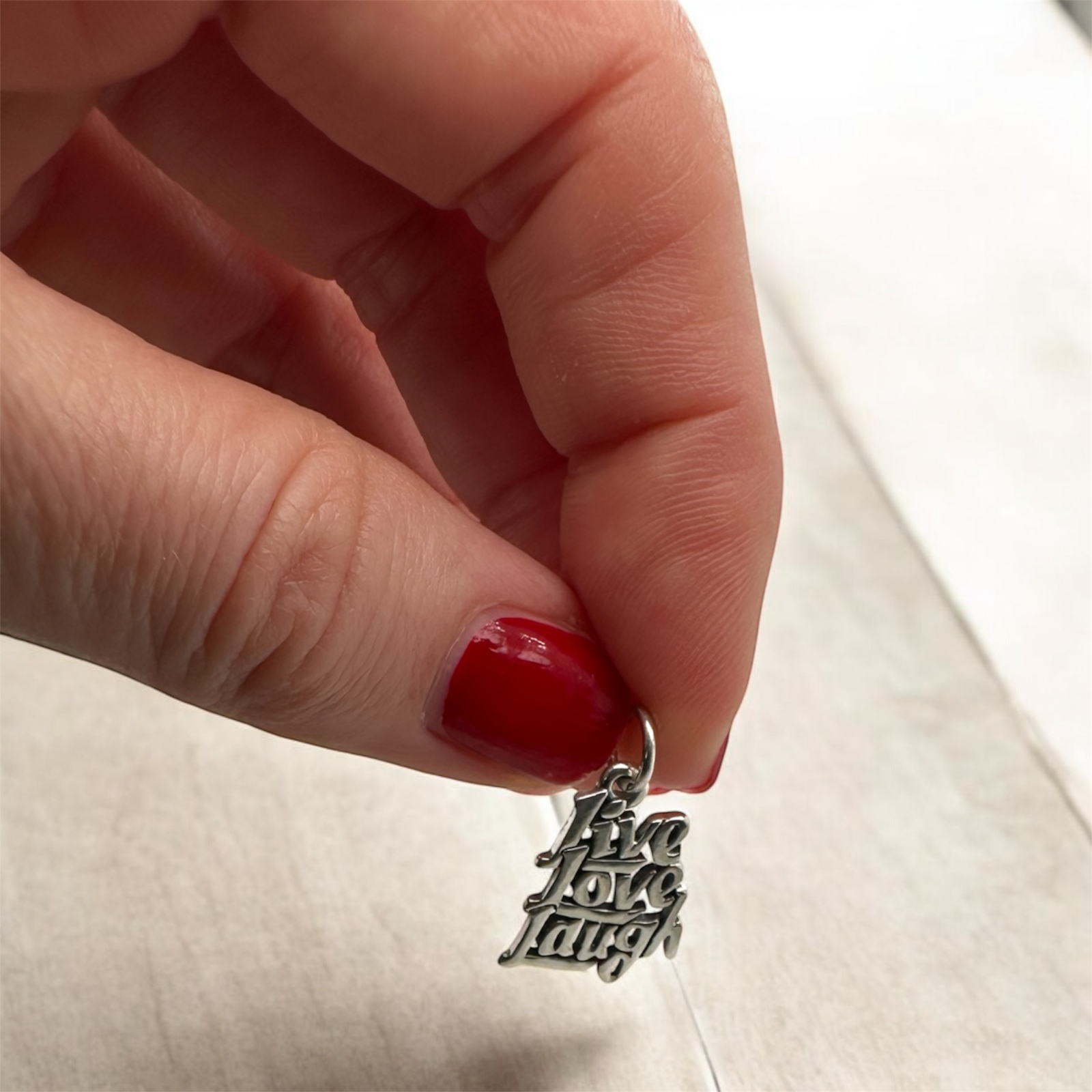 James Avery Sterling Silver 925 Live Love Laugh Charm Pendant | eBay