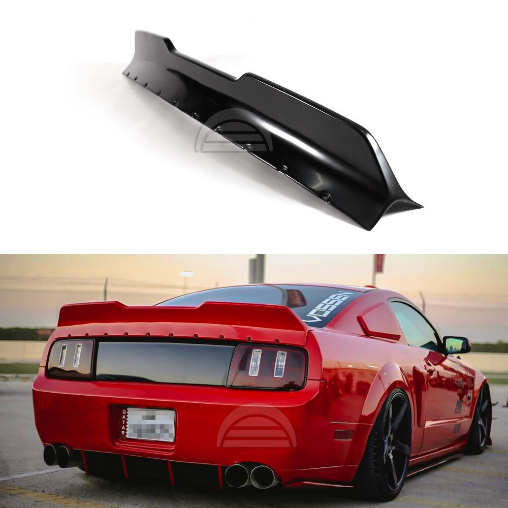 Ducktail spoiler for Ford Mustang 5 gen S197 2005-2009 rear trunk lip ...