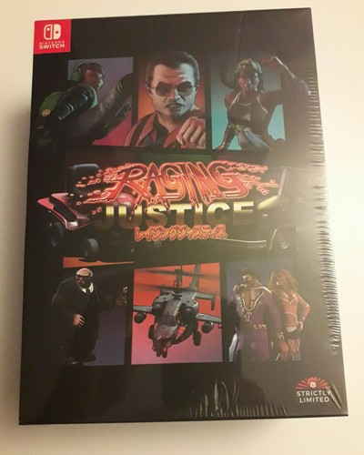 Raging justice nintendo switch collector edition neuf sous blister rare ...