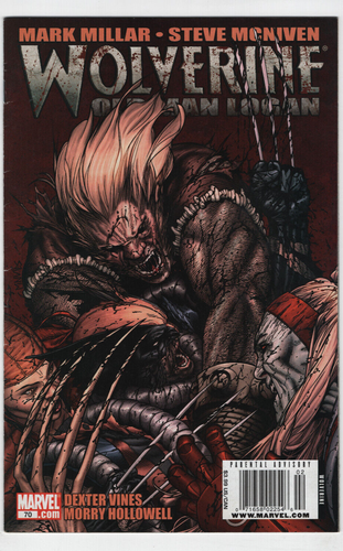 Wolverine #70 Newsstand Variant Death of X-Men Old Man Logan Marvel ...