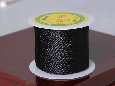 50 Meter Black Nylon Love Rope Binding Bind up Synthetic Silk String ...