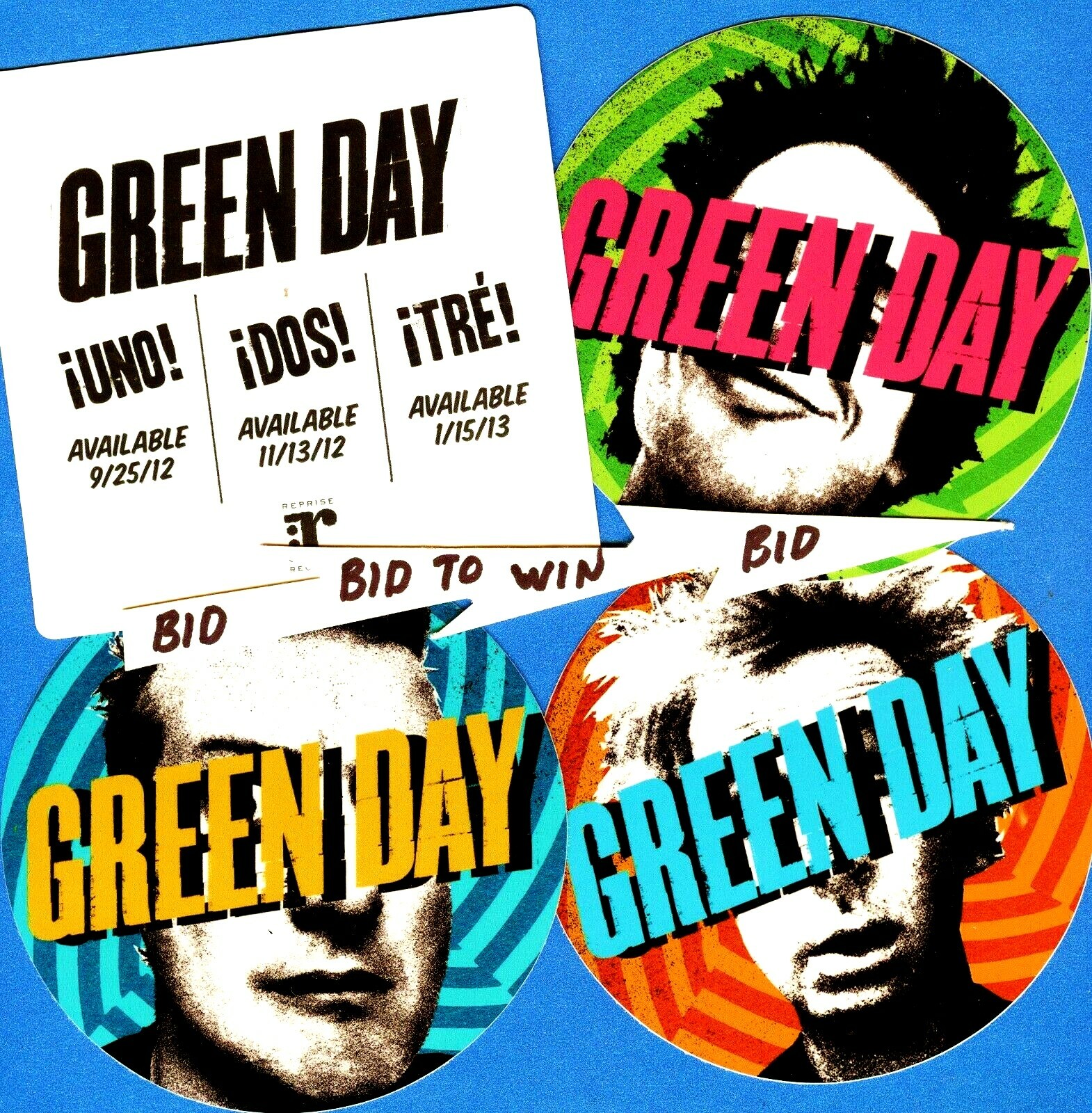 Green Day Poster Uno