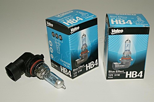 HB4 Halogen Bulbs VALEO Xenon Effect bluish 12V 51W P22d 2psc | eBay