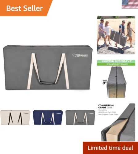 Compact and Stylish Cornhole Carry Case - 4' x 2' Regulation with Shoulder Strap | eBay