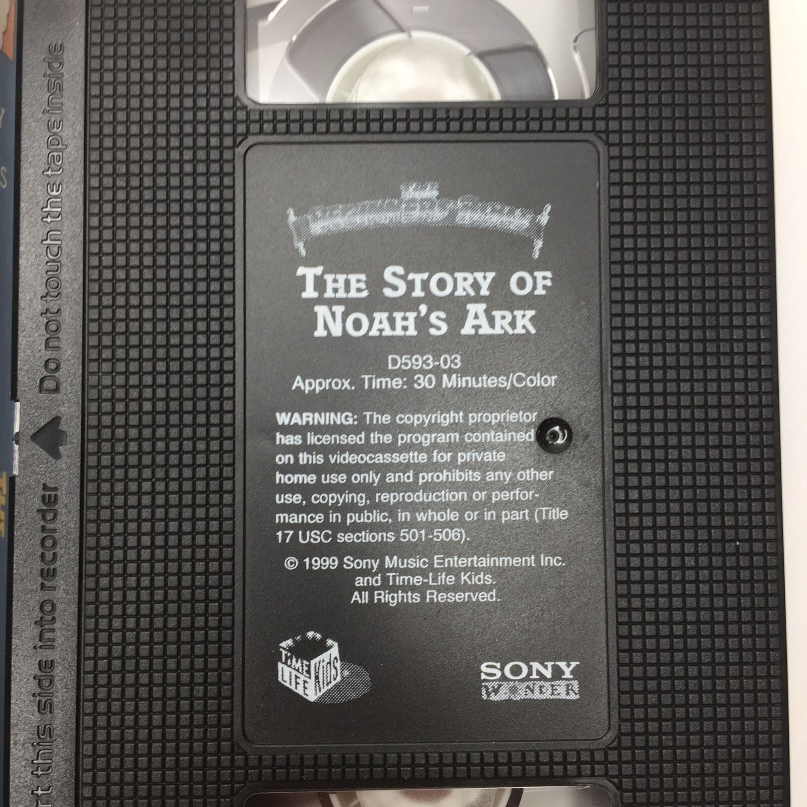 Time Life Kids Beginner's Bible Story of Noah's Ark VHS Tape Kathie Lee ...