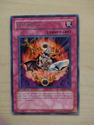 Fire Darts - CRV-EN049 - Rare - 1st Edition - NM | eBay