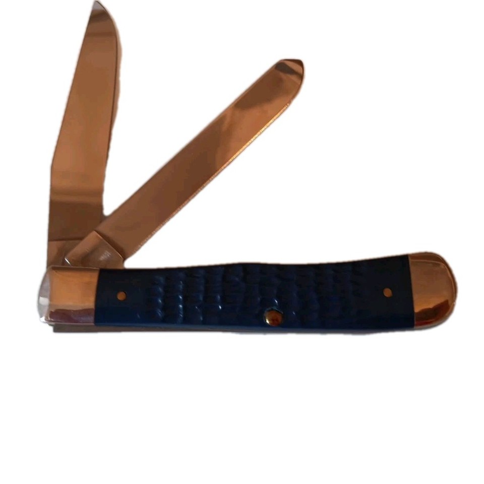 2018 Case Knife Boy Scouts 6254 SS Trapper Navy Blue 18046 NIB | eBay