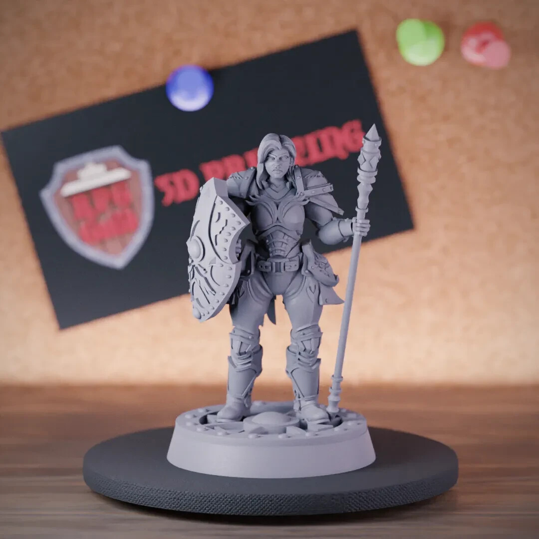 Elven Paladin Mini