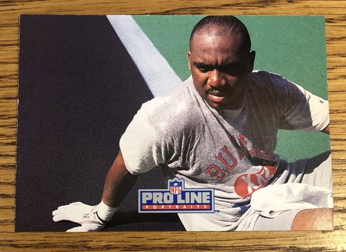 Thurman Thomas 1991 Pro Line Portraits Bills Card #172 *6420* | eBay