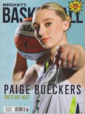 NEW BECKETT BASKETBALL CARD PRICE GUIDE #393 JUNE 2025 PAIGE BUECKERS ...
