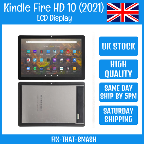 Amazon Kindle Fire HD 10 (11th Gen) 2021 T76N2B LCD Screen Display ...