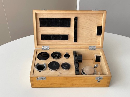 Vintage set of accessories for LOMO microscope — ShMF-6 —MIN series ...