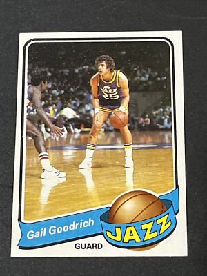 1979-80 TOPPS #32 GAIL GOODRICH HOF JAZZ NBA BASKETBALL CARD SET BREAK ...
