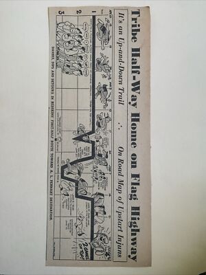 Cleveland Indians Pennant Timeline Chart 1959 Sporting News Baseball ...