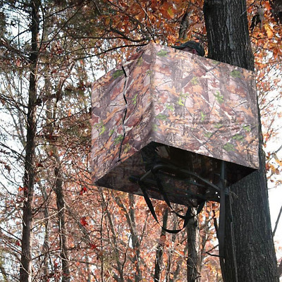 Hunting Tree Stand Blinds- Treestand Camo Blind Cover- Hunting ...